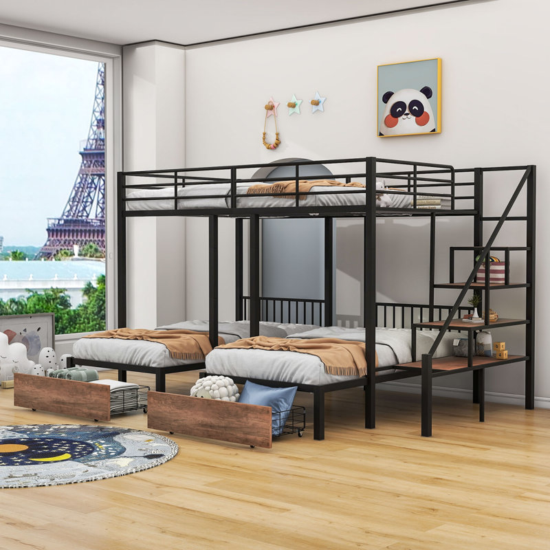 Malia twin over twin bunk bed store